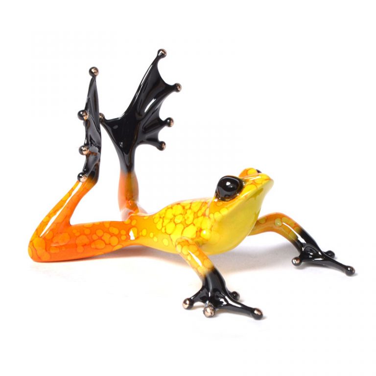 Frogman Tim Cotterill Bronze Frog Sculpture - Hepplestone Fine Art