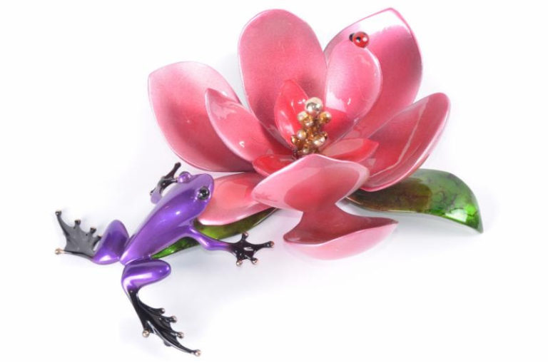 Frogman Tim Cotterill Bronze Frog Sculpture - Hepplestone Fine Art