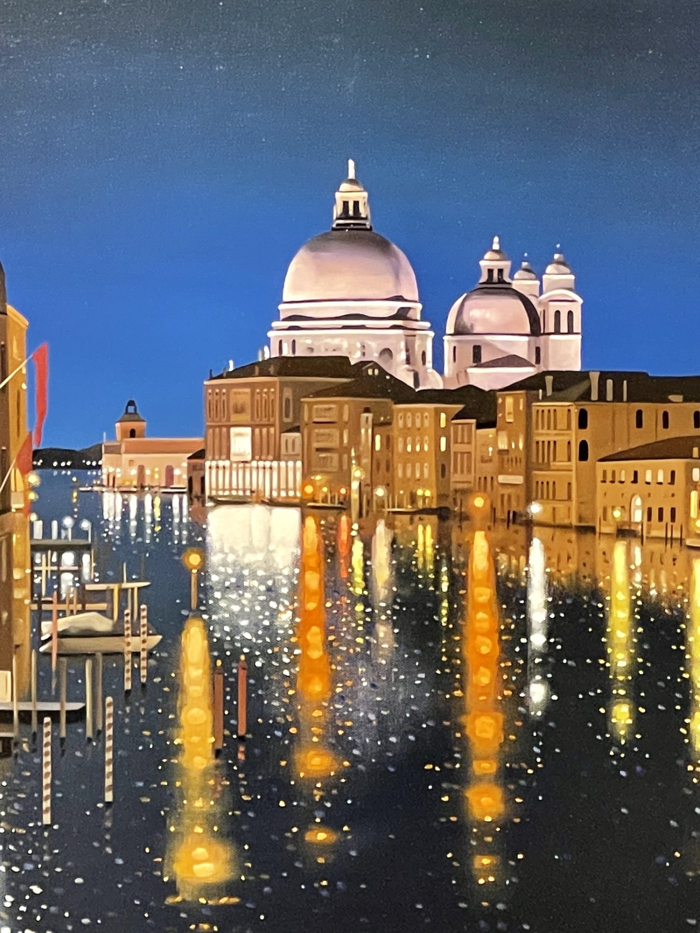 Neil Dawson Reflections Grand Canal Original Painting