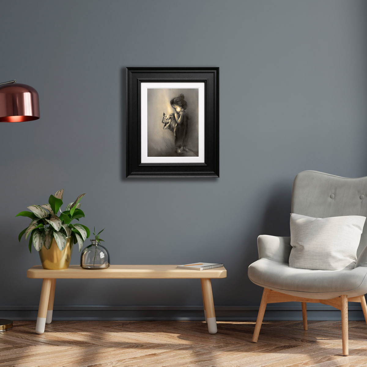 Craig Everett Piggy Back from Lancashire Art Gallery