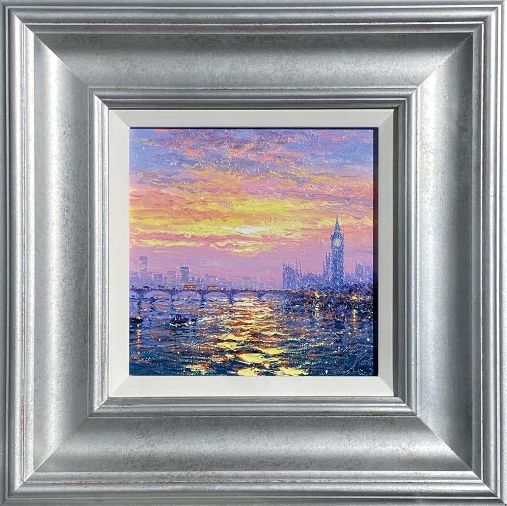 Reflections Of Westminster by Andrew Grant Kurtis Original Painting ...