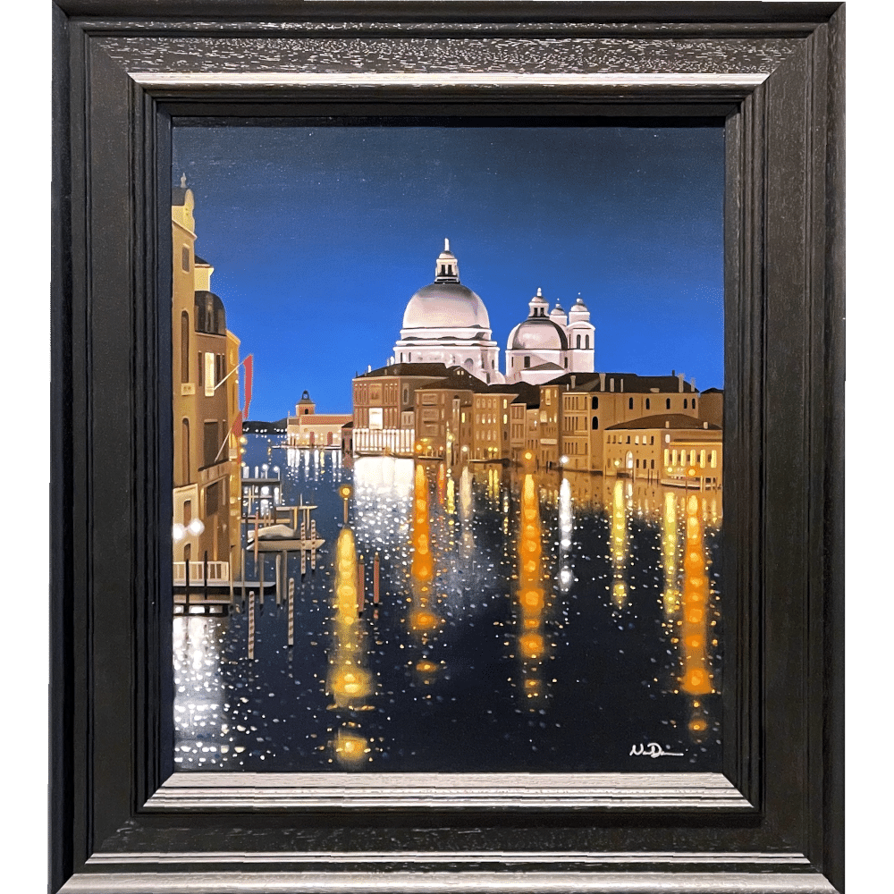 Neil Dawson Reflections Grand Canal Original Painting