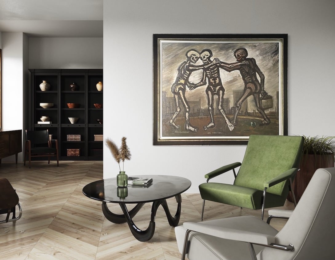 Big Brother Is Alive and Well by Theodore Major Original Painting