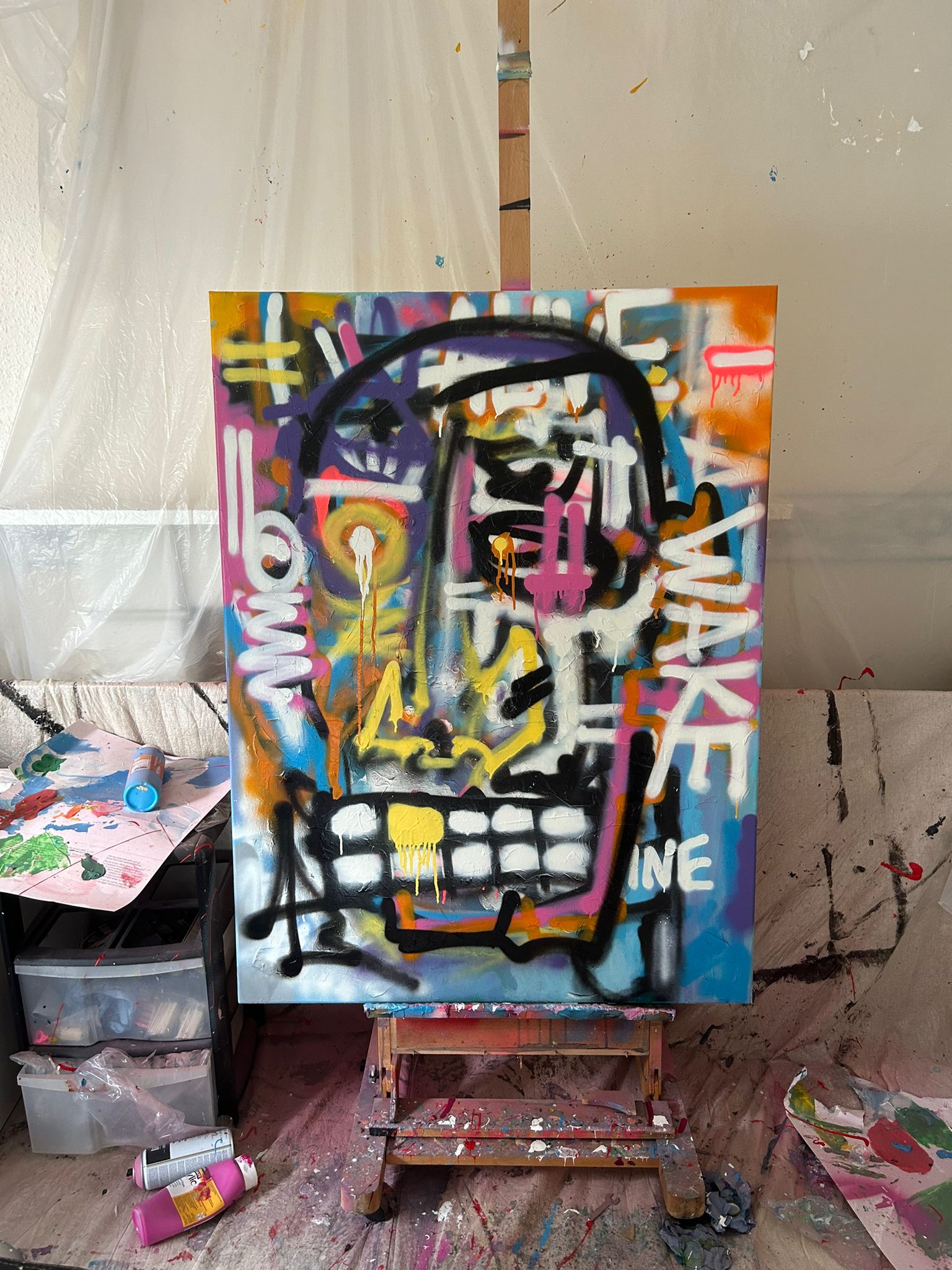 Eye Candy by Jamie Ashcroft Original Painting FREE UK Delivery