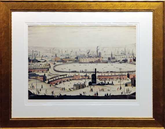 The Pond by LS Lowry Signed Limited Edition Print