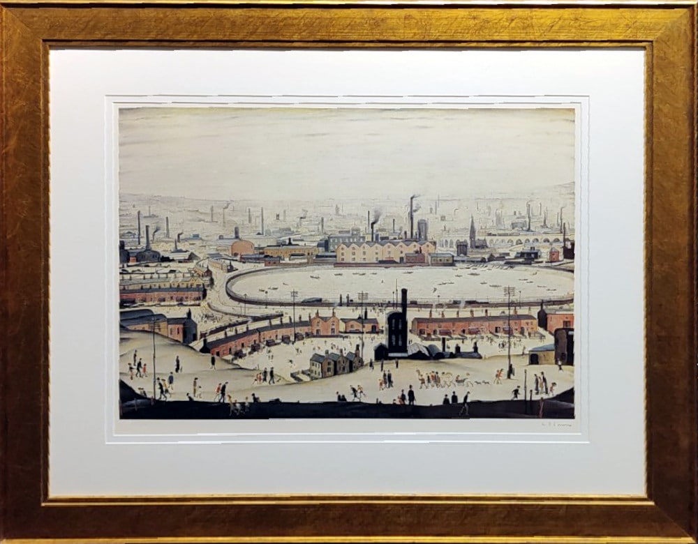 The Pond by LS Lowry Signed Limited Edition Print