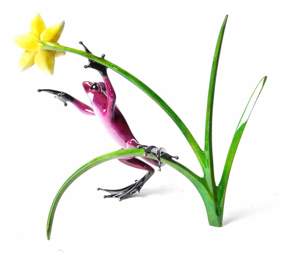 Frogman Tim Cotterill Bronze Frog Sculpture - Hepplestone Fine Art