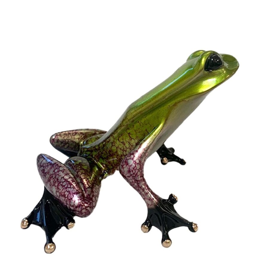 Frogman Tim Cotterill Bronze Frog Sculpture - Hepplestone Fine Art
