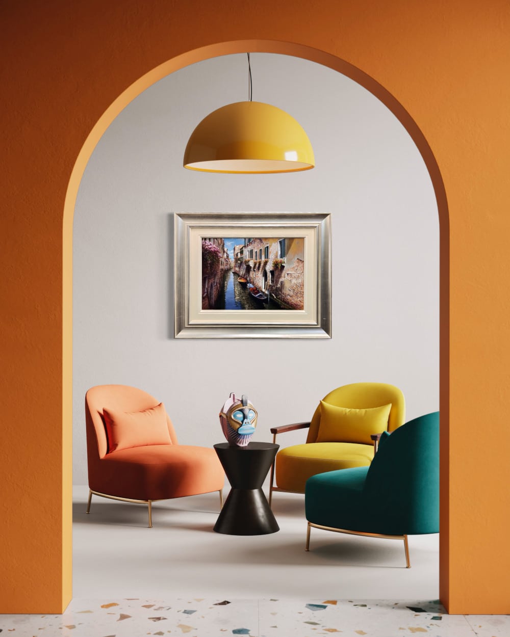 Venetian Spring by Raffaele Fiore Original Painting