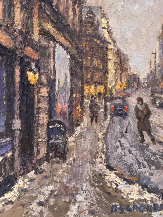 Mr Thomas Chop House by Reg Gardner Original Painting
