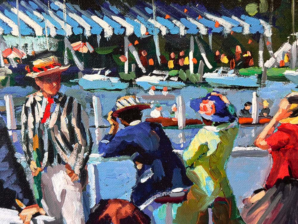 Riverside Regatta by Sherree Valentine-Daines Limited Edition Print