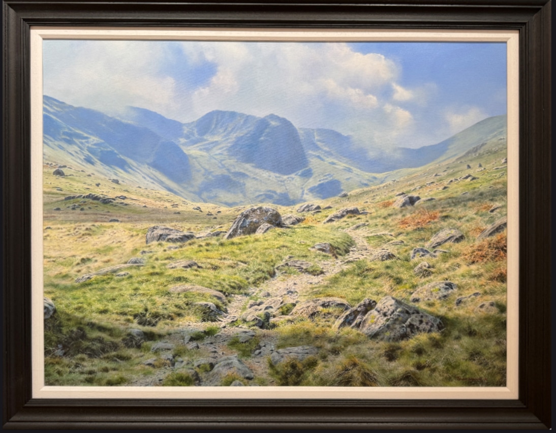 Fairfield from Deepdale Steven Townsend Original Painting - Hepplestone ...