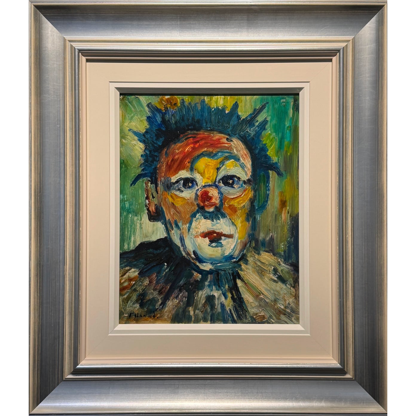 Sad Eyed Clown by James Lawrence Isherwood Original Painting