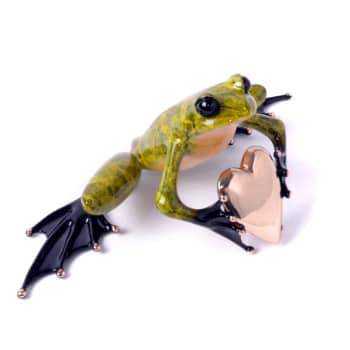 Heartthrob by Frogman Tim Cotterill Bronze Sculpture - Hepplestone Fine Art