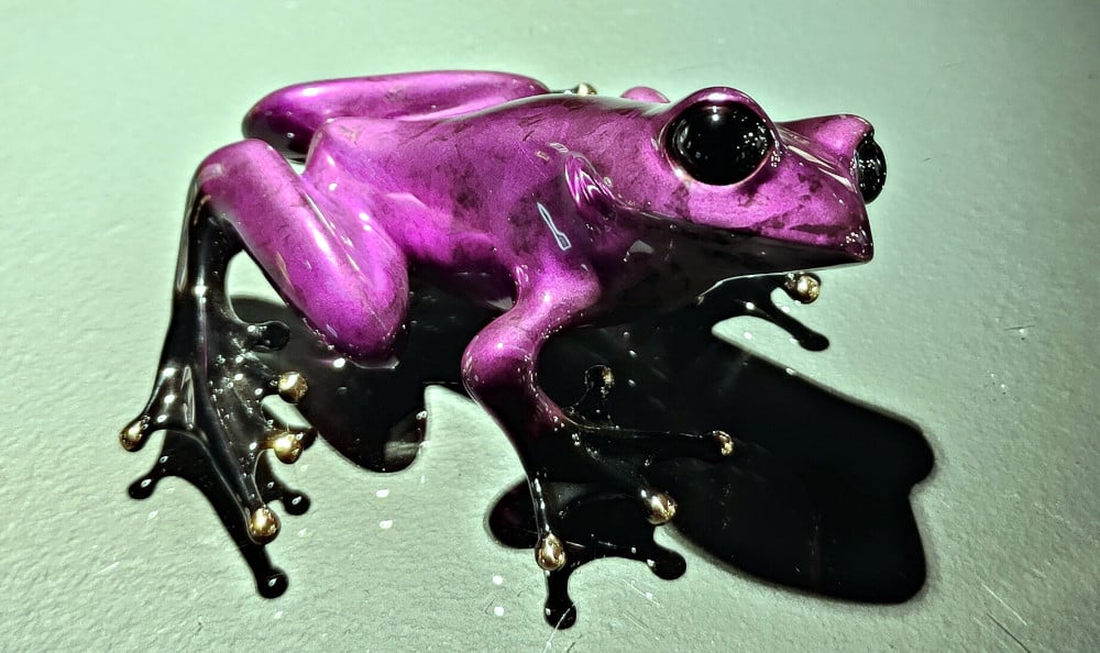 Frogman Tim Cotterill Bronze Frog Sculpture - Hepplestone Fine Art